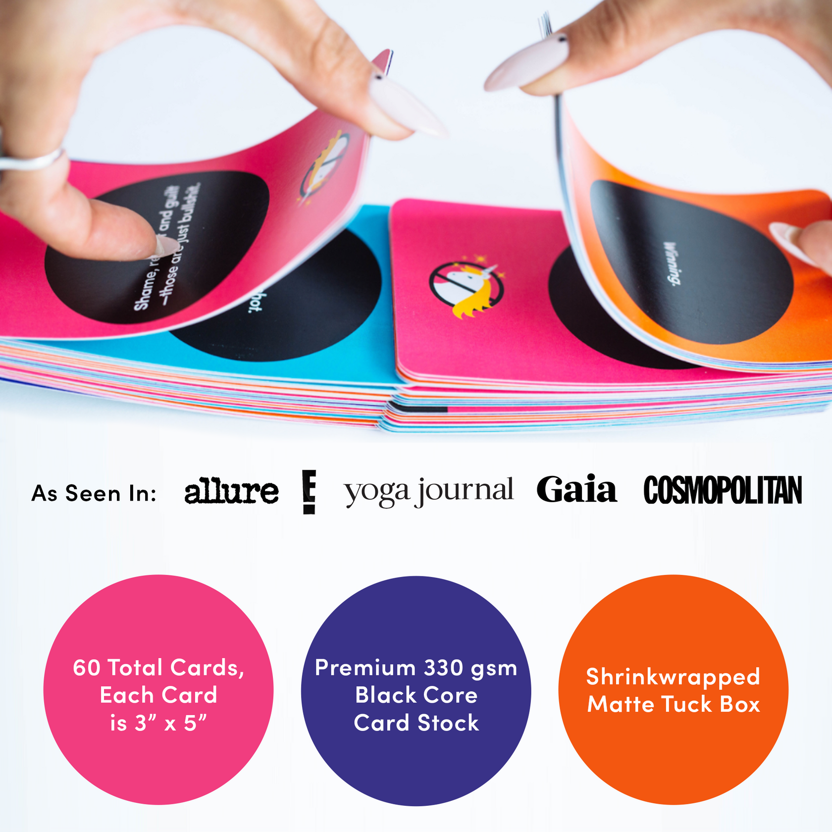 Rebel Deck Original Edition – Funny Oracle Cards for Self-Discovery ...