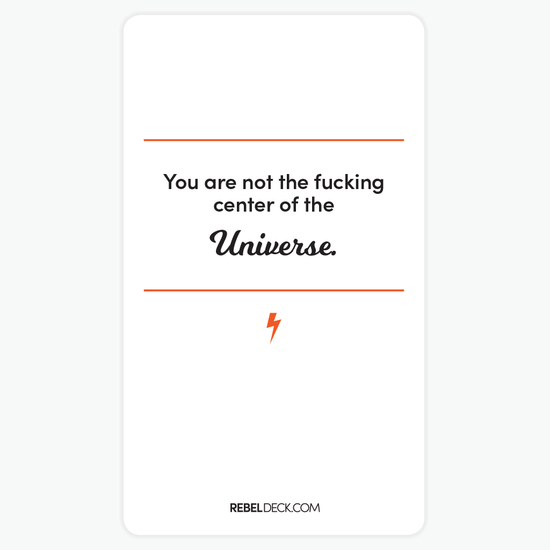 Rebel Deck Original Edition – Funny Oracle Cards for Self-Discovery ...